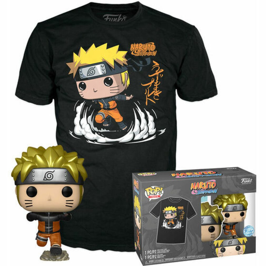 Funko Merchandise-Figur Set Figur POP & Tee Naruto Shippuden Exklusiv
