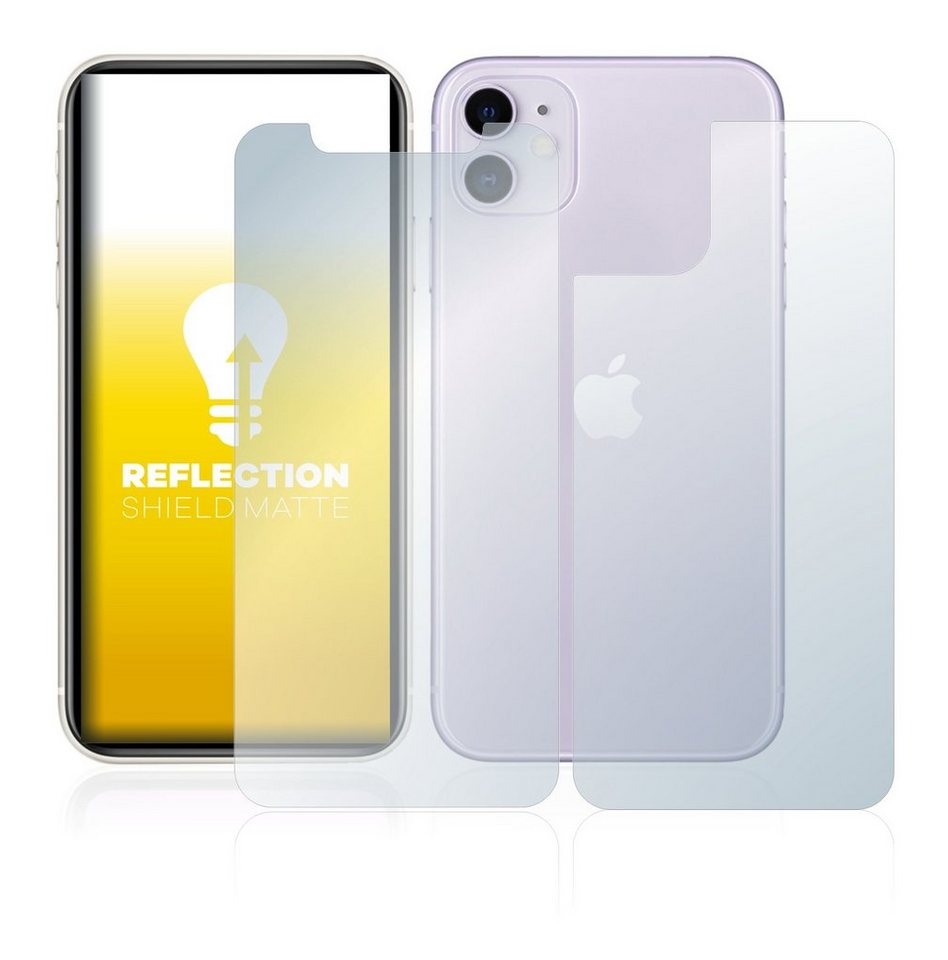 Upscreen Schutzfolie Für Apple Iphone 11 Vorder Rückseite Folie