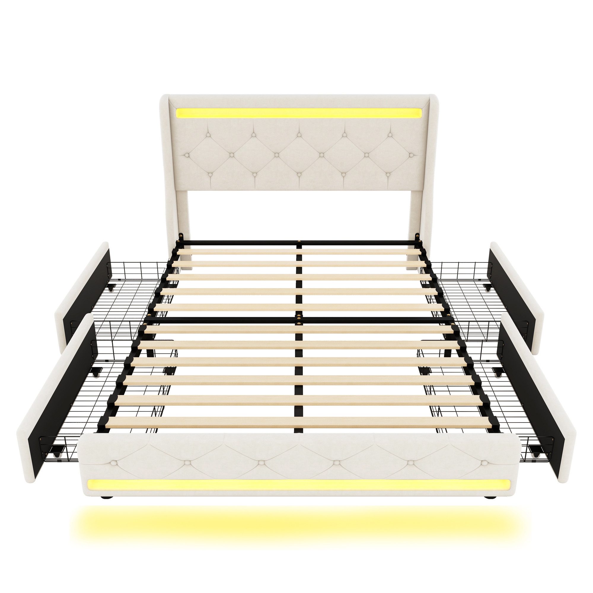 Gotagee Polsterbett Einzelbett Doppelbett 140x200cm Jugendbett