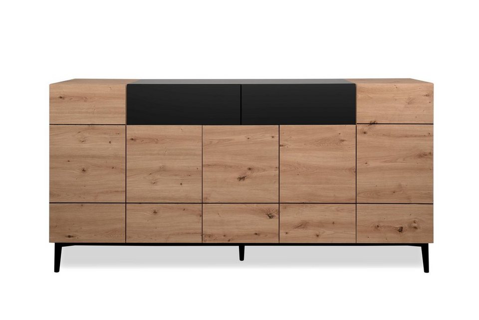 Möbelando Sideboard Nola Modernes Sideboard Aus Spanplatte In Artisan