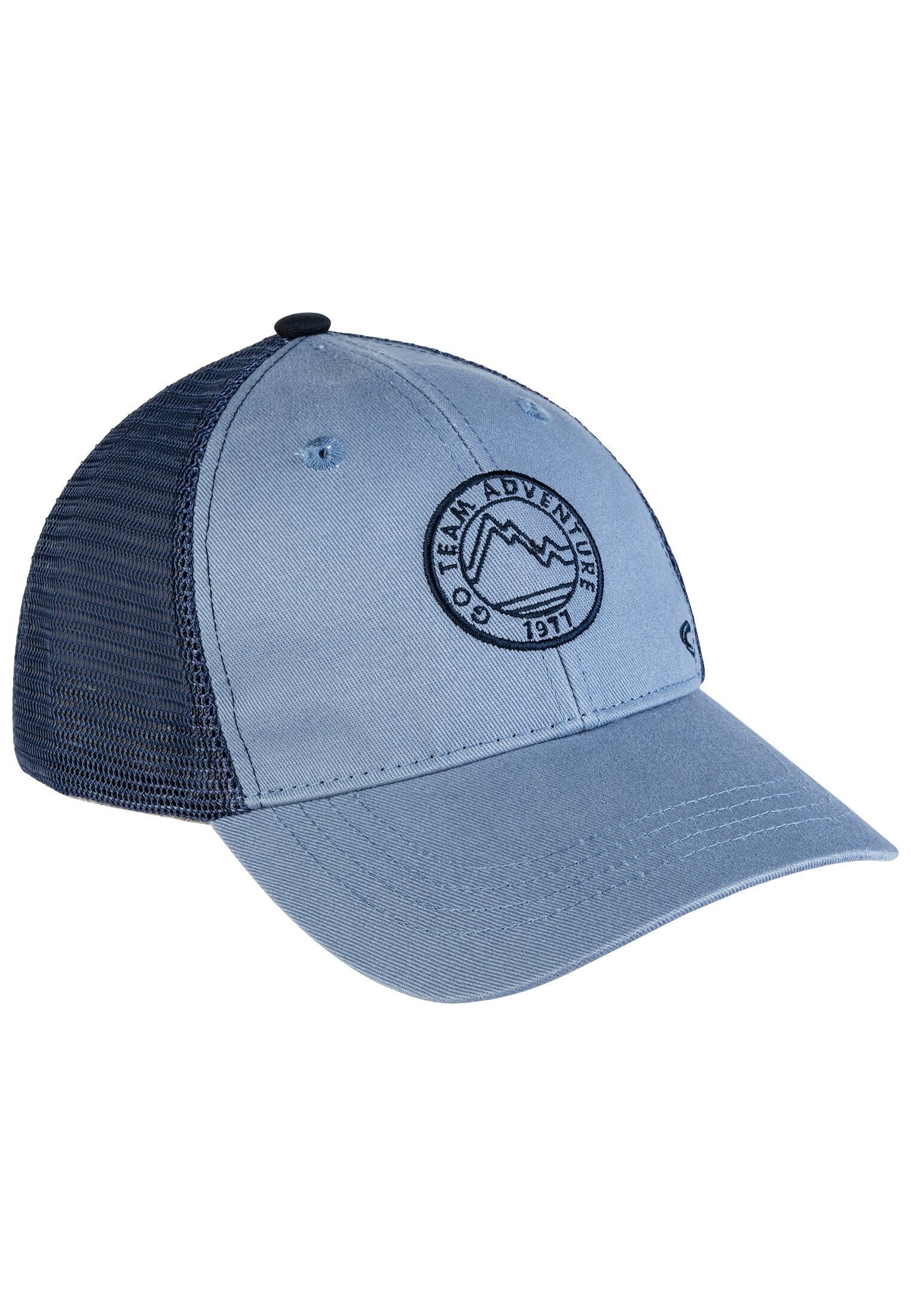 camel active Baseball Cap mit Logostickerei, Mesh Cap mit vorderem ...