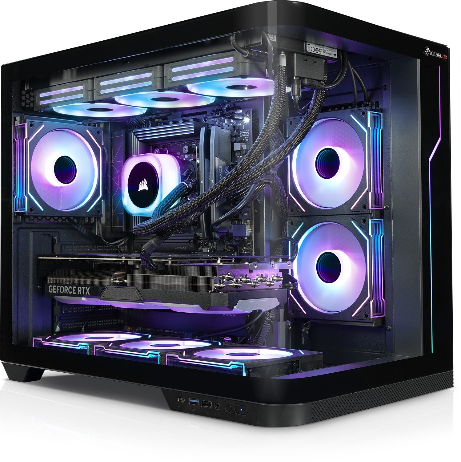 Kiebel Panorama Curve IX Gaming-PC (AMD Ryzen 9 AMD Ryzen 9 9900X, RX ...