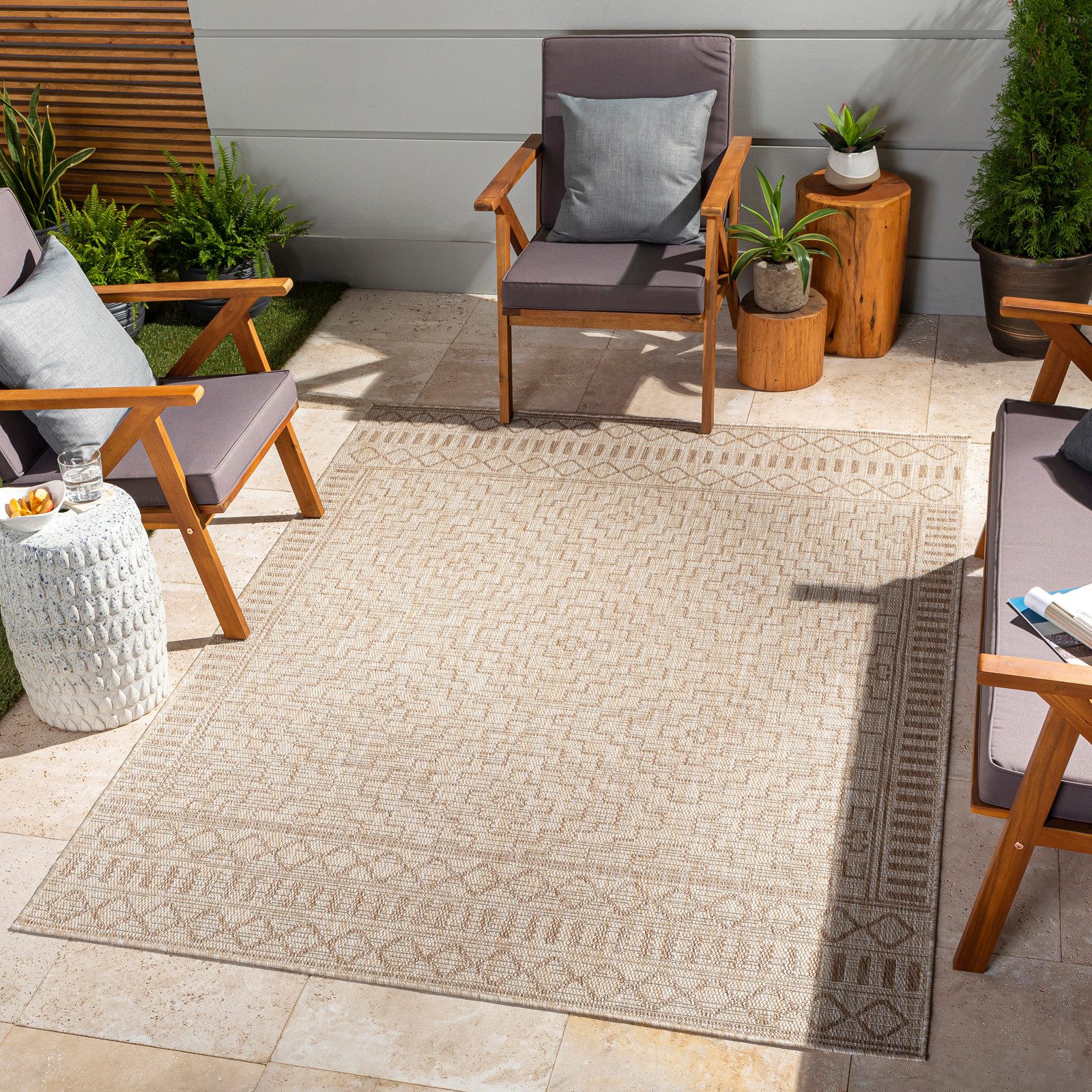 Teppich Global Surya Rechteckig Höhe 5 Mm