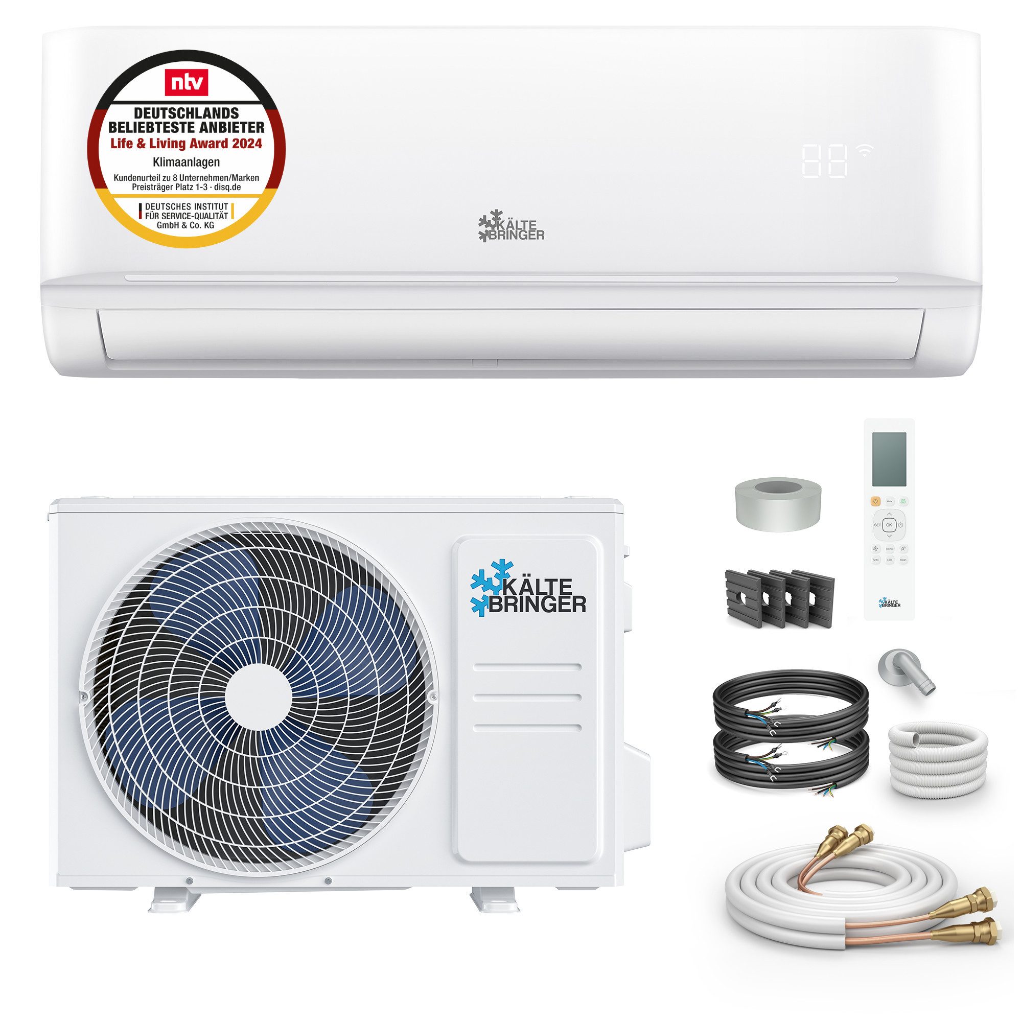 Kältebringer Split Klimagerät Quick Connect Split Klimaanlage 18000
