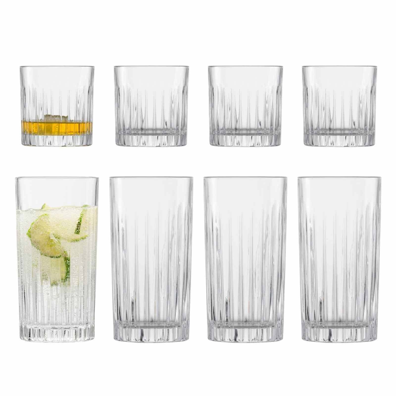 SCHOTT-ZWIESEL Glas Stage Bargläserset 8er Set, Glas, Set besteht aus ...
