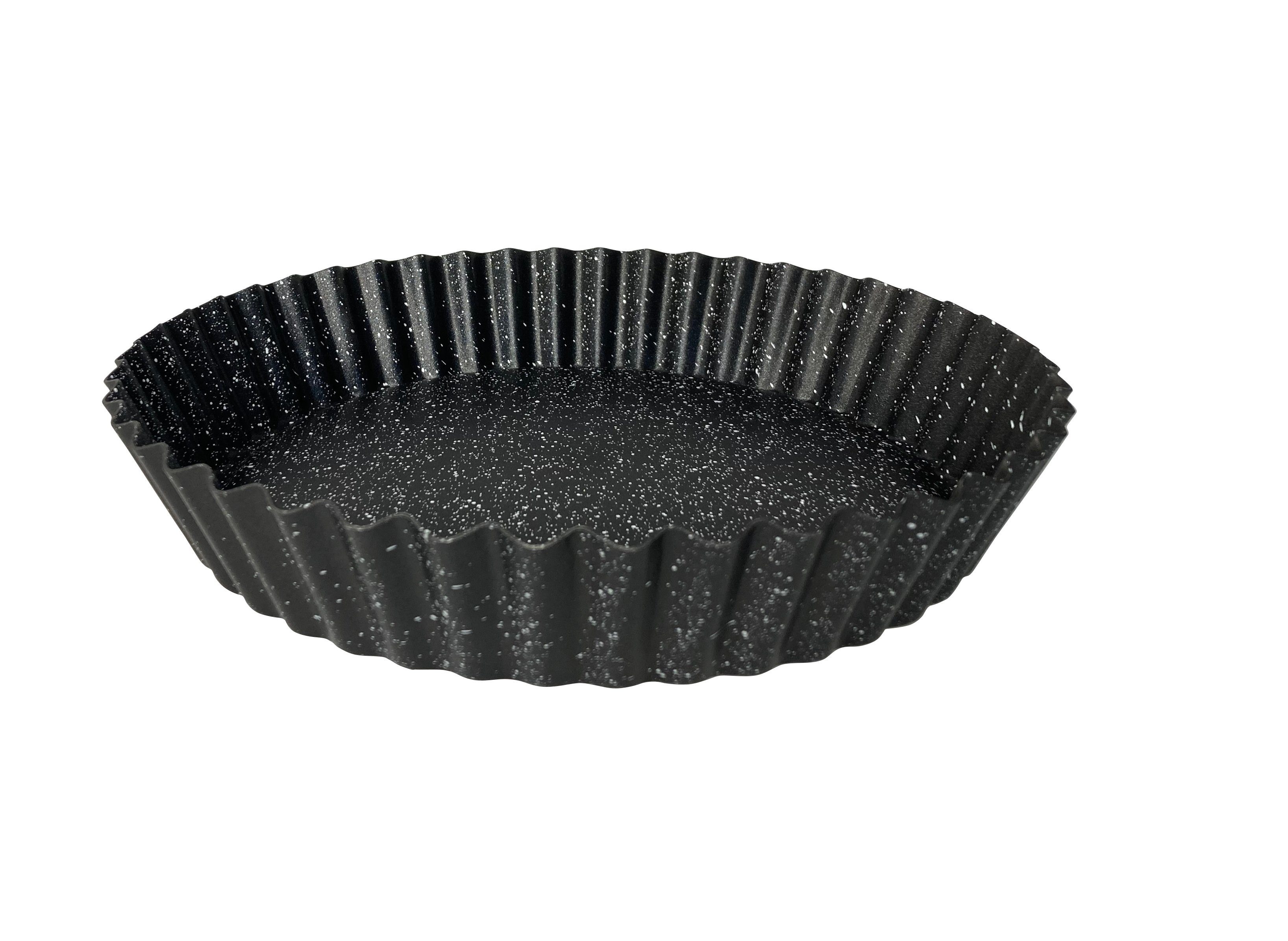 Cheffinger Backform Backform Küchenform Marmor Anti Haft Ø26cm Quiche Tarte