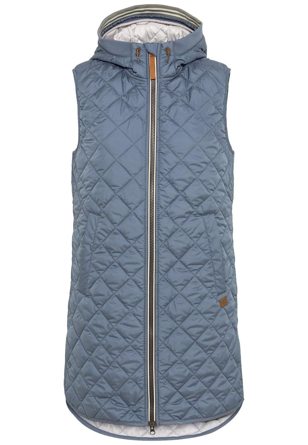 Camel Active Longweste Aus Recyceltem Polyester Markenlabel