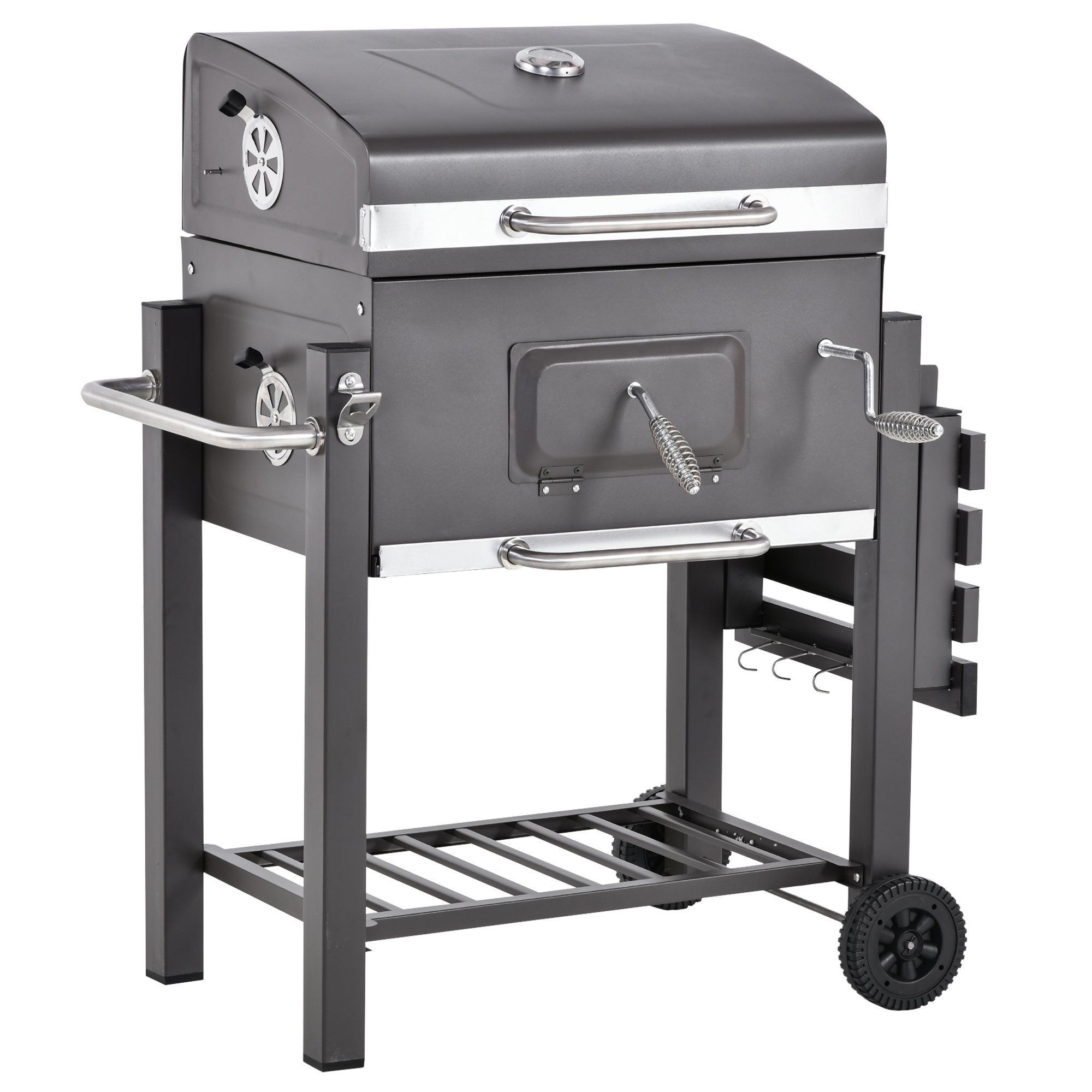 Outsunny Holzkohlegrill Holzkohlegrill