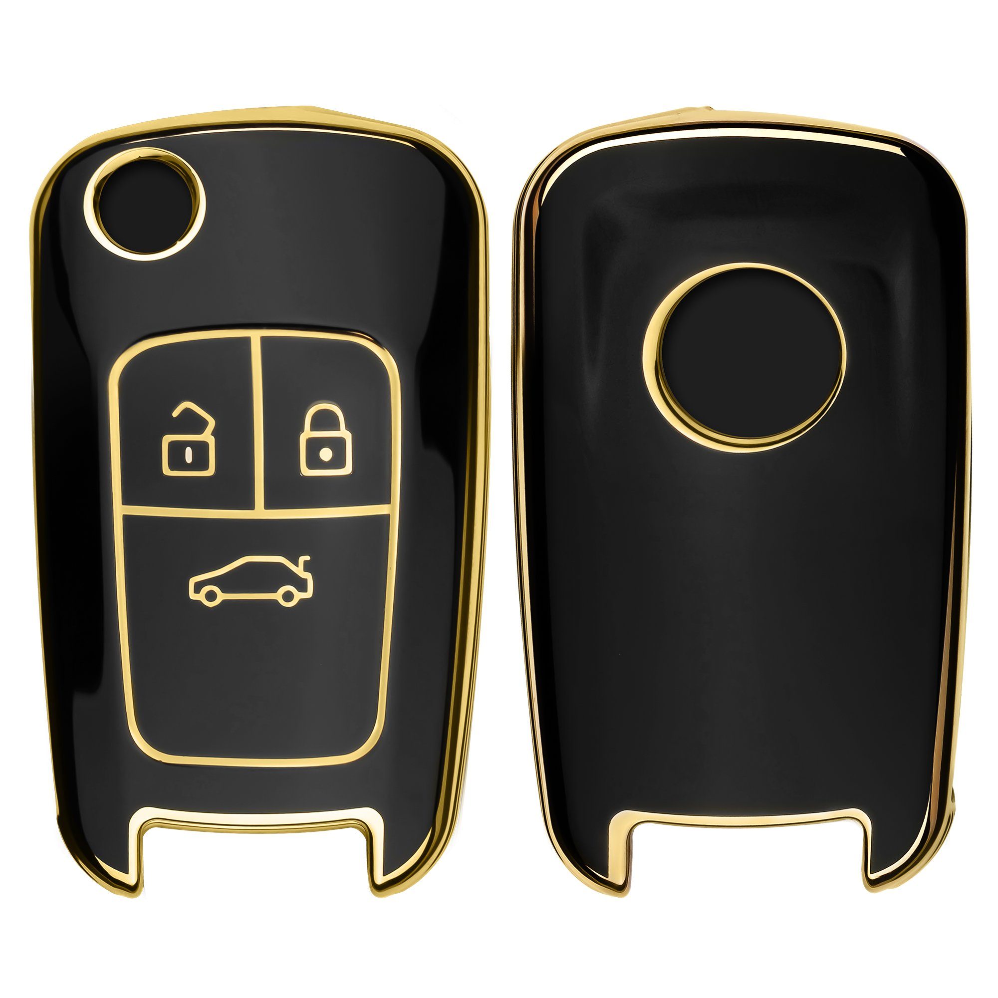 Kwmobile Schlüsseltasche Autoschlüssel Hülle Für Opel 1 Tlg