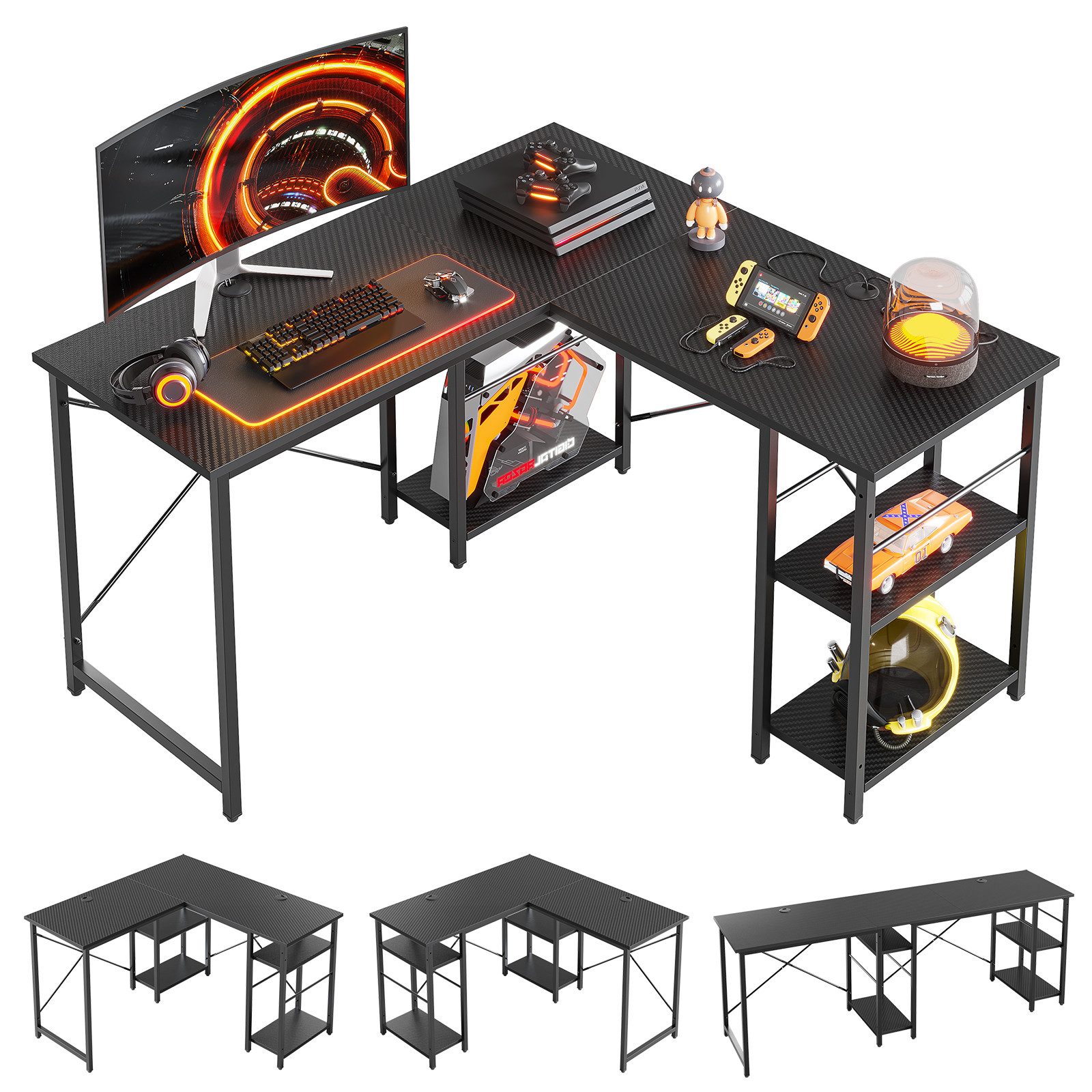 L shaped desk 120cm store