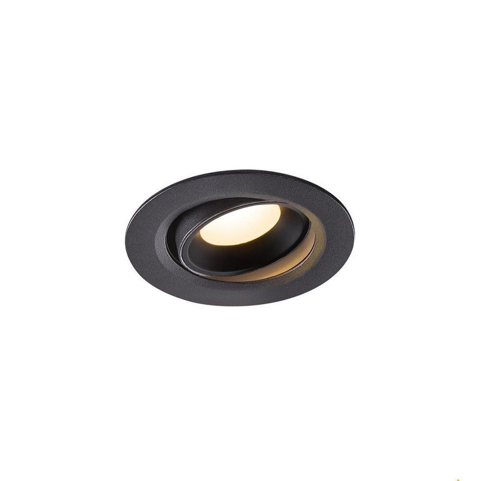 Slv Led Einbauleuchte Led Deckeneinbauleuchte Numinos Move In Schwarz