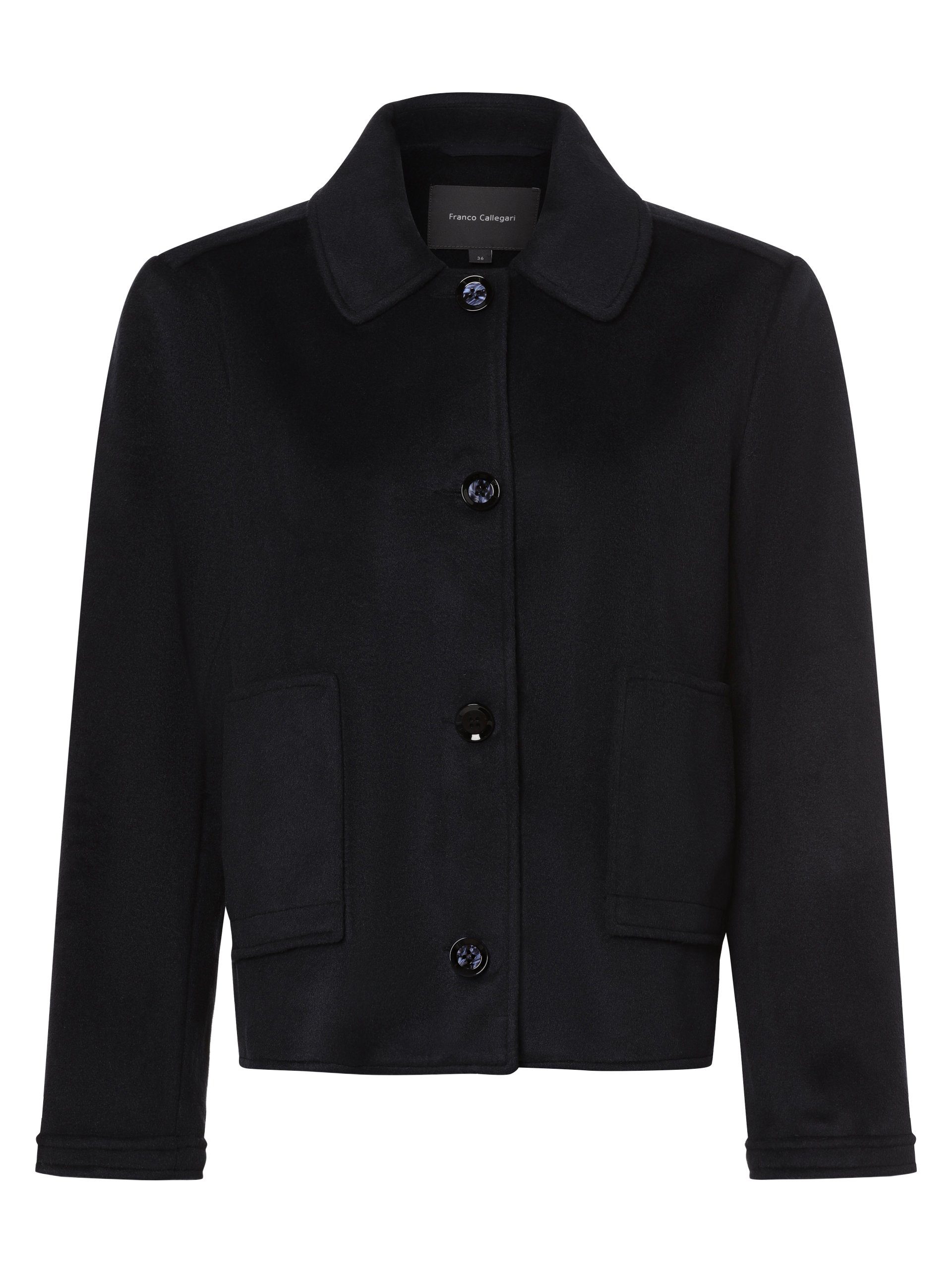 Franco Callegari Blouson, 2 aufgesetzte Eingrifftaschen