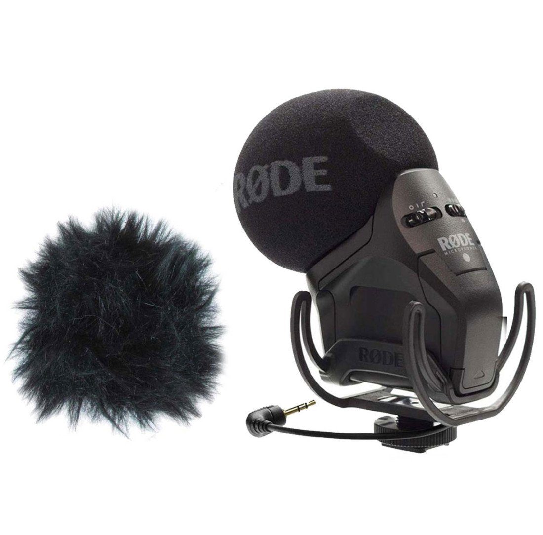 RODE Microphones Mikrofon Rode SVMPR Stereo Videomic mit Deadkitten ...