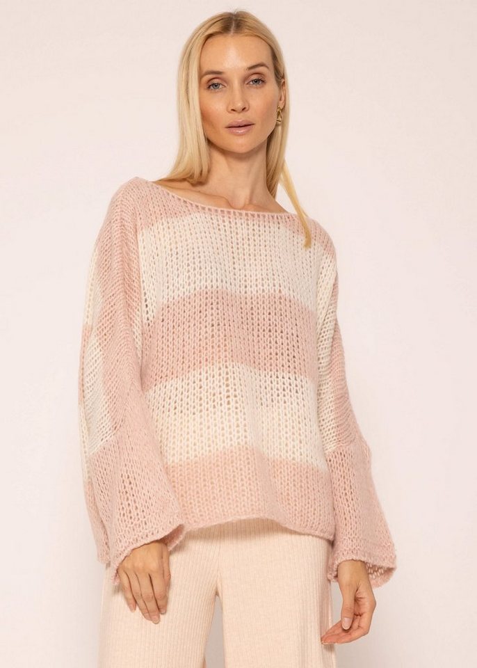 Sassyclassy Strickpullover Oversize Pullover Damen Aus Weichem