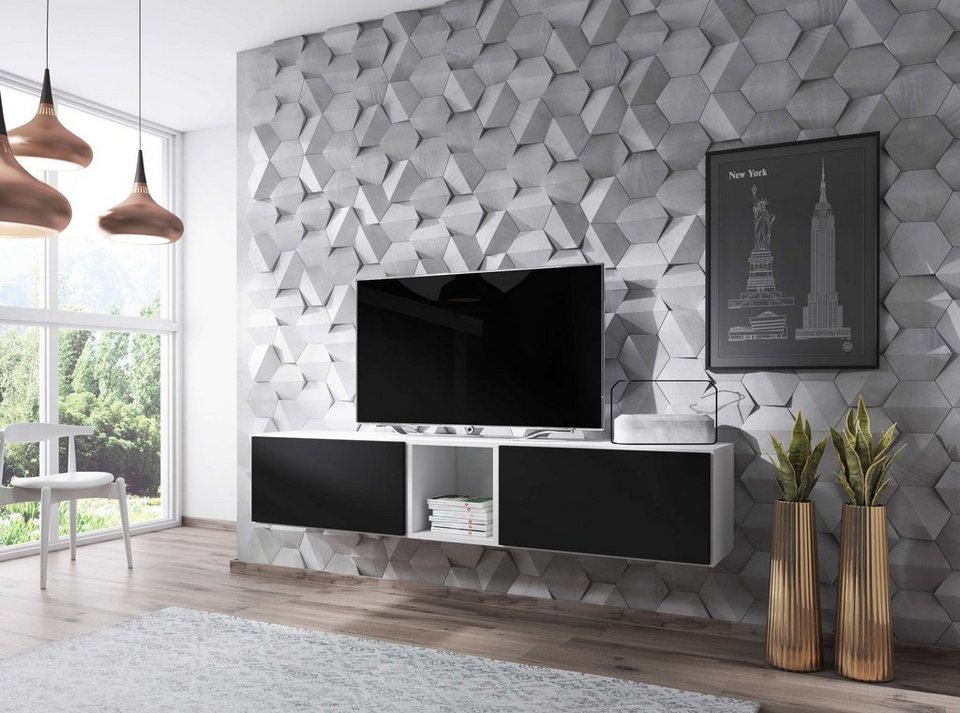 Stylefy Wohnwand Cono X Set 3 St Wohnmöbel Wohnzimmer Set