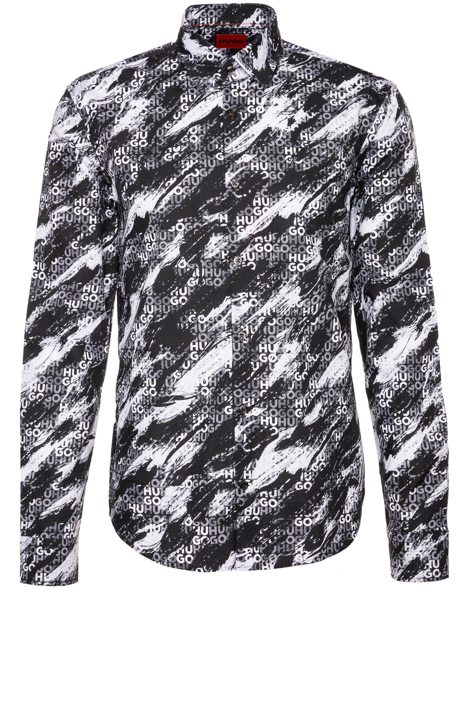Hugo Langarmhemd Ermo 1 Tlg Herren Hemd Von Hugo Menswear