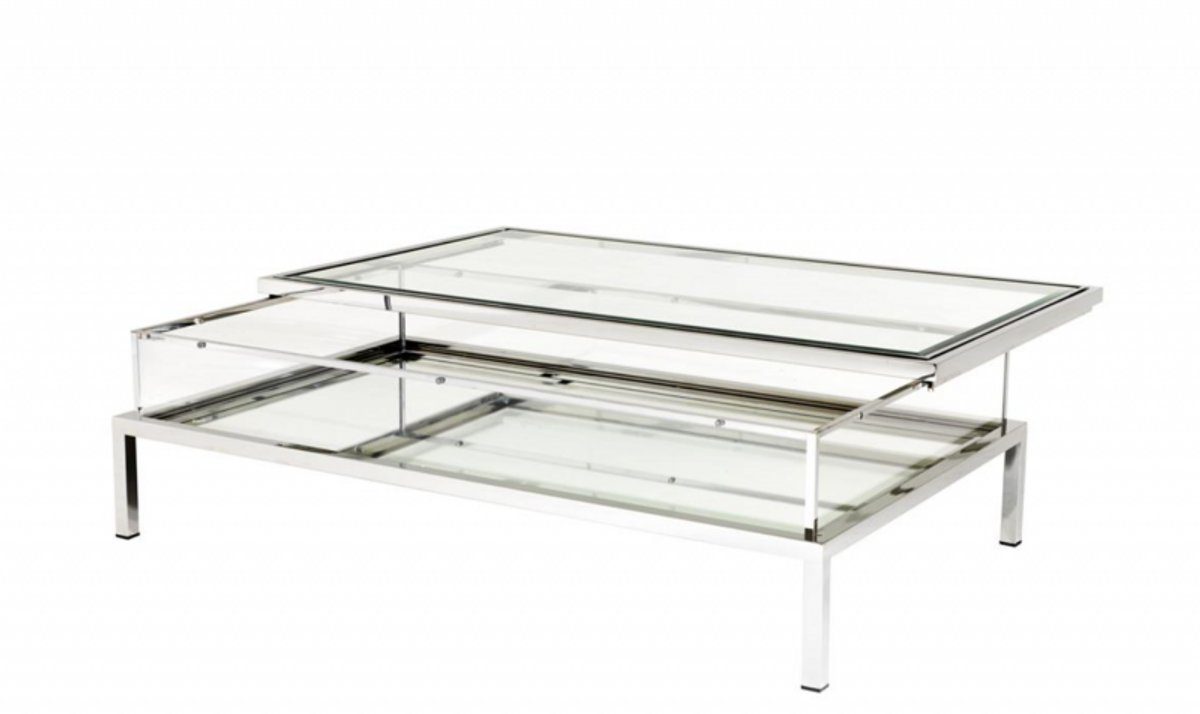 Casa Padrino Couchtisch Luxus Art Deco Designer Couchtisch 140 X 85 X H