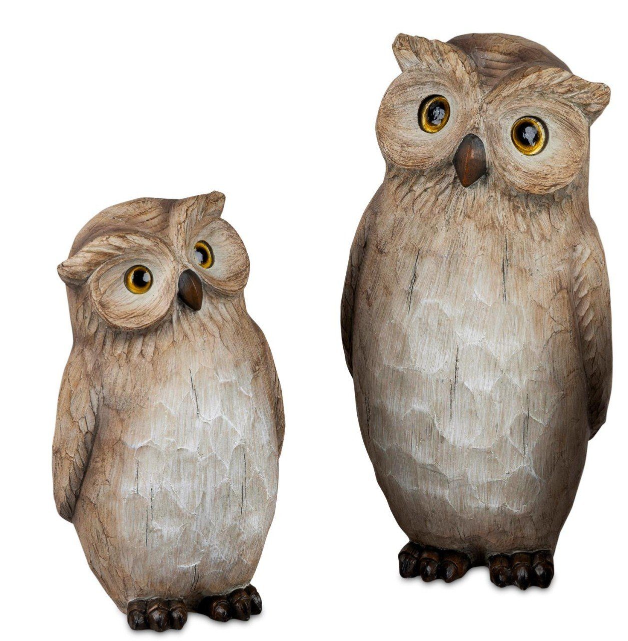 Formano Dekofigur Braun B15cm H35cm Kunststein Maße Höhe 26cm