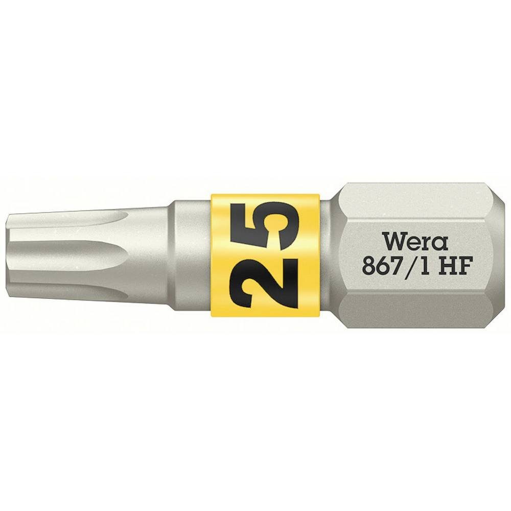 Wera Torx-Bit TORX® HF Bits mit Haltefunktion, TX 25 x 25 mm, Mit ...