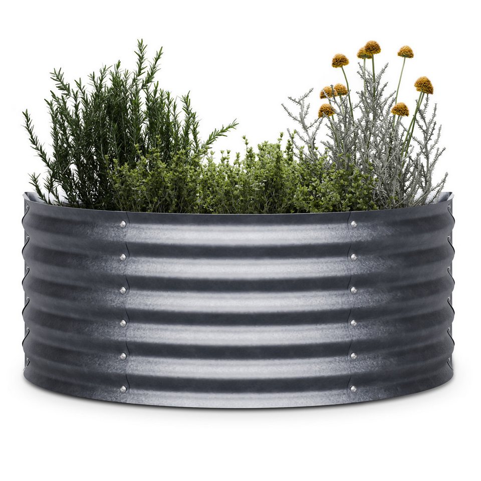 Blumfeldt Hochbeet High Grow Half Circle Hochbeet 105 X 43 X 60cm