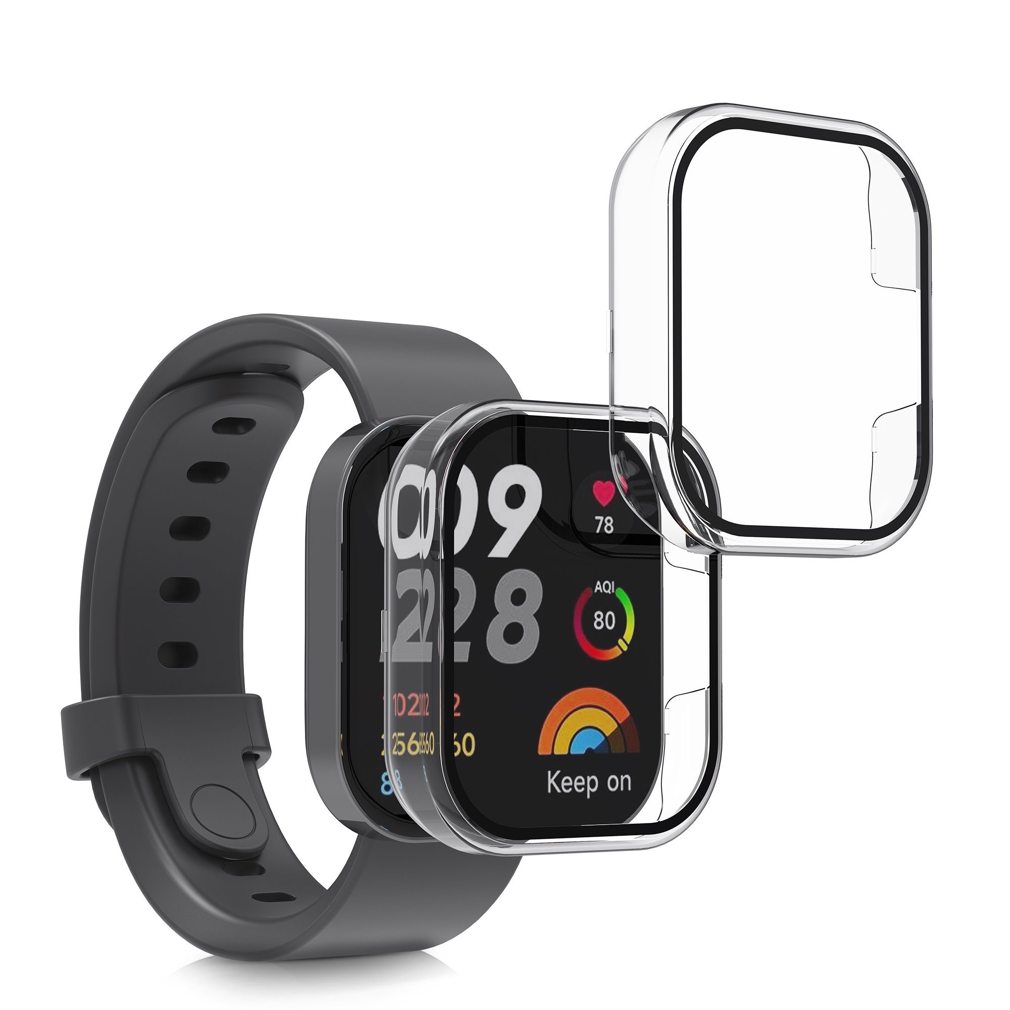 Kwmobile Smartwatch Hülle 2x Hülle Für Xiaomi Redmi Mi Watch Lite 3