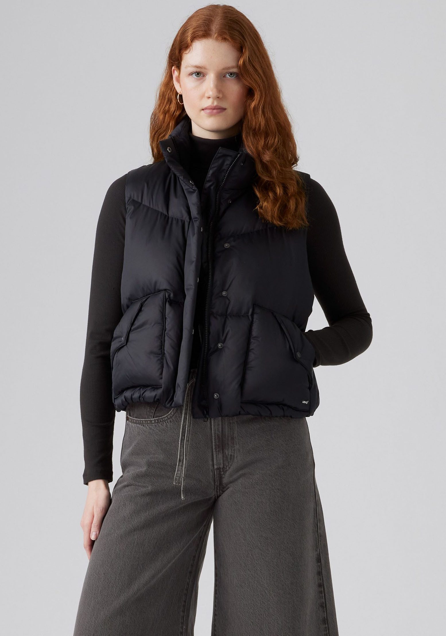 Levi's® Steppweste WESTERN Pflegeleichtes, wärmendes Material, Stepp ...