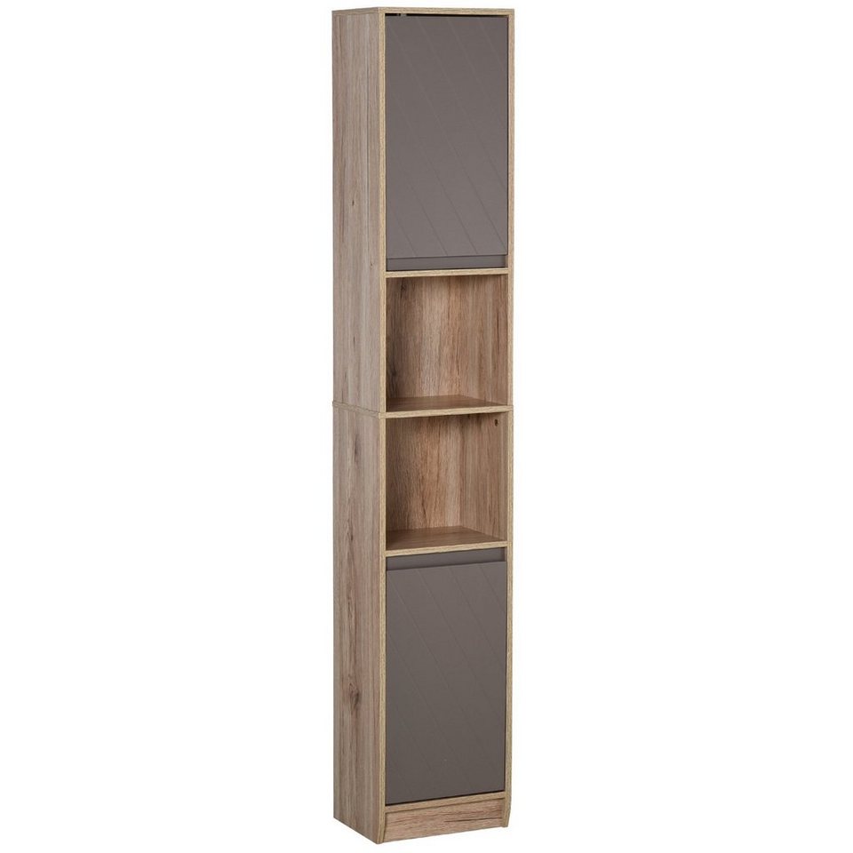 Homcom Badkommode Badezimmerschrank Im Modernen Design