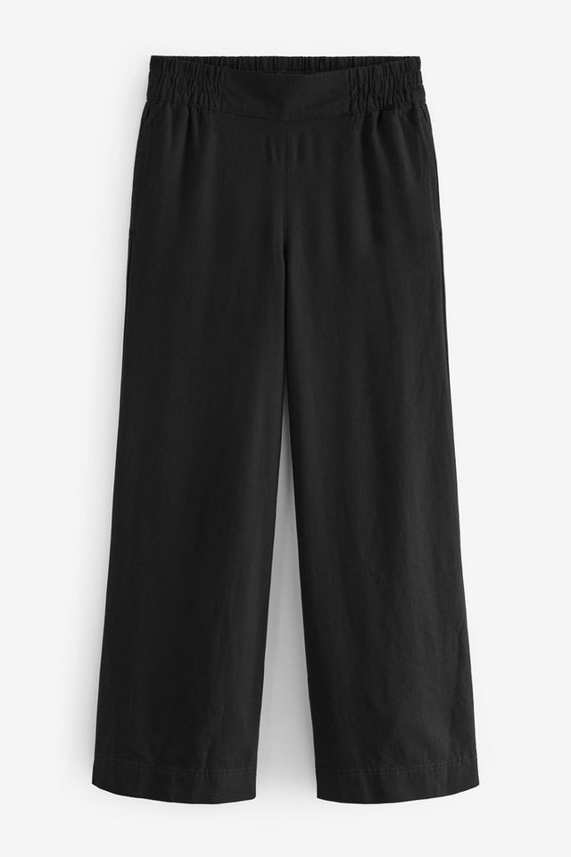 Next Marlene Hose Hose Mit Weitem Beinschnitt Kurzgröße 1 Tlg