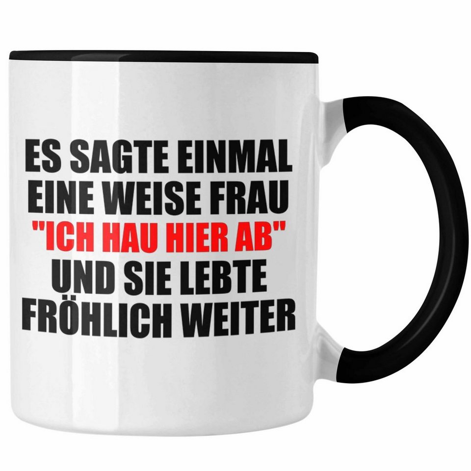Trendation Tasse Trendation Jobwechsel Tasse Geschenk Kollegin Lustig