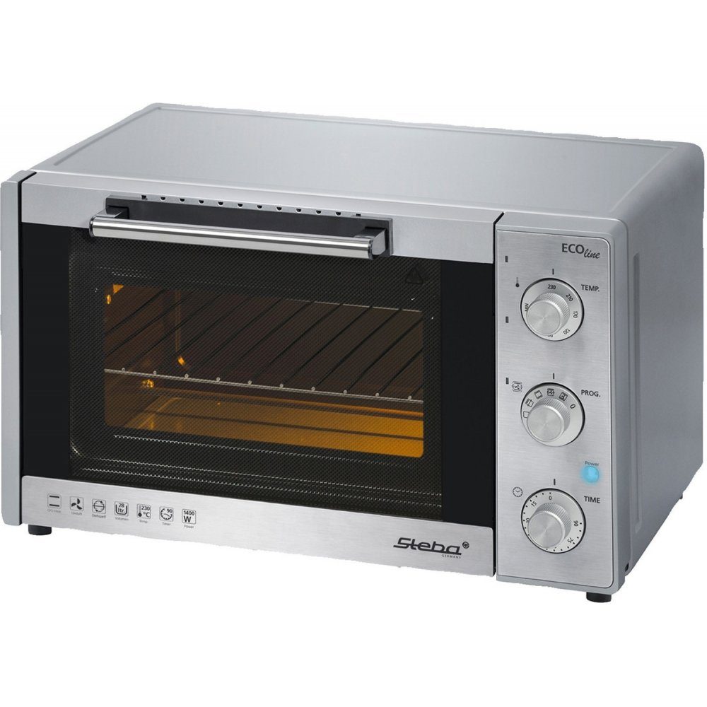 Steba Minibackofen KB 23 ECO -Kompaktbackofen - silber