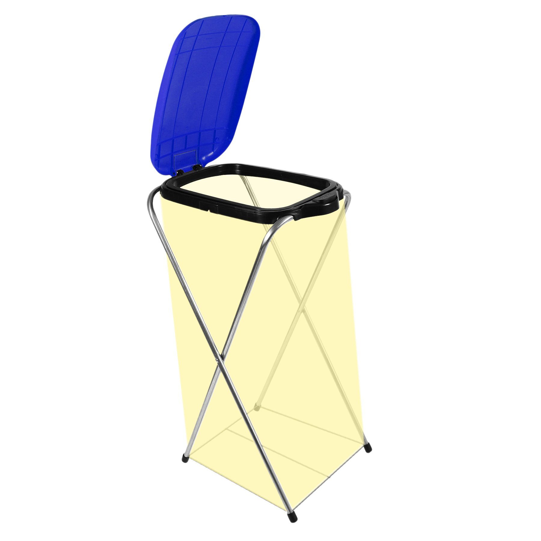 BigDean Müllsackständer Müll Tütenhalter Automatik Deckel GRüN 120L ...