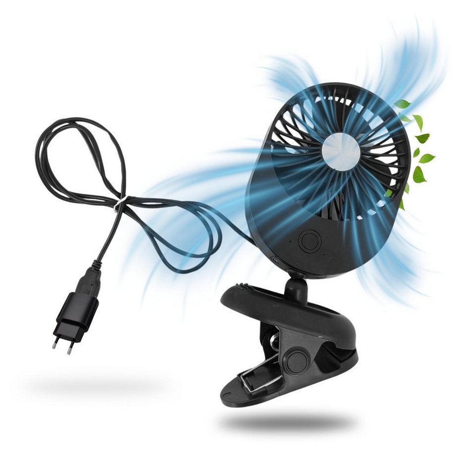 Tronicxl Tischventilator Ventilator Grow Mit Clip Kabel 230v Für