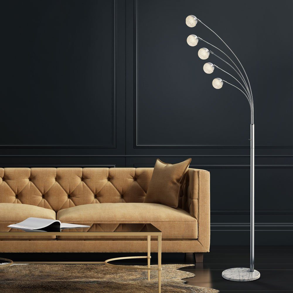 Etc Shop Led Bogenlampe Stehleuchte Bogenlampe Standlampe Wohnzimmer