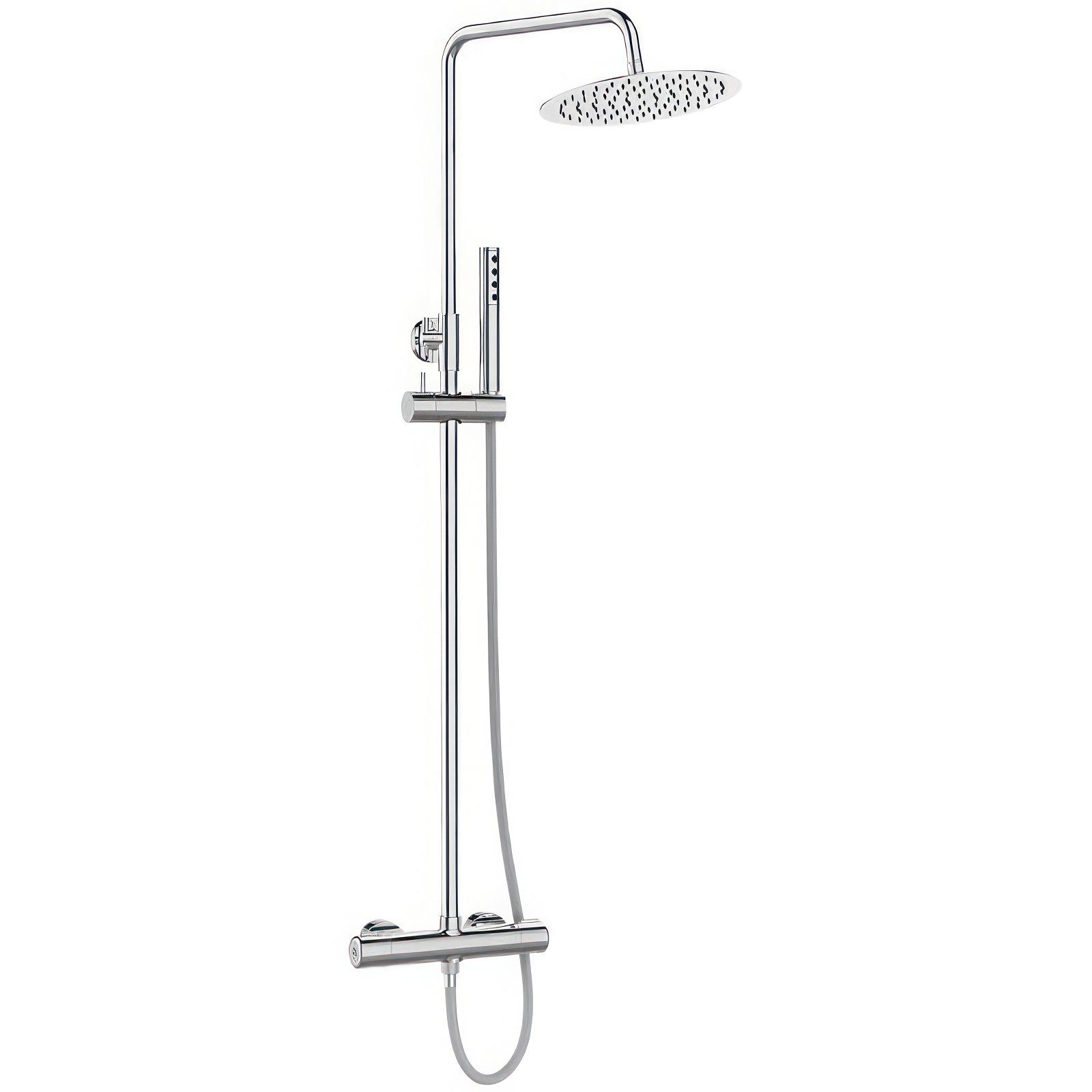 Kolman Duschsystem Pretto Brausegarnitur Regendusche Mit Thermostat