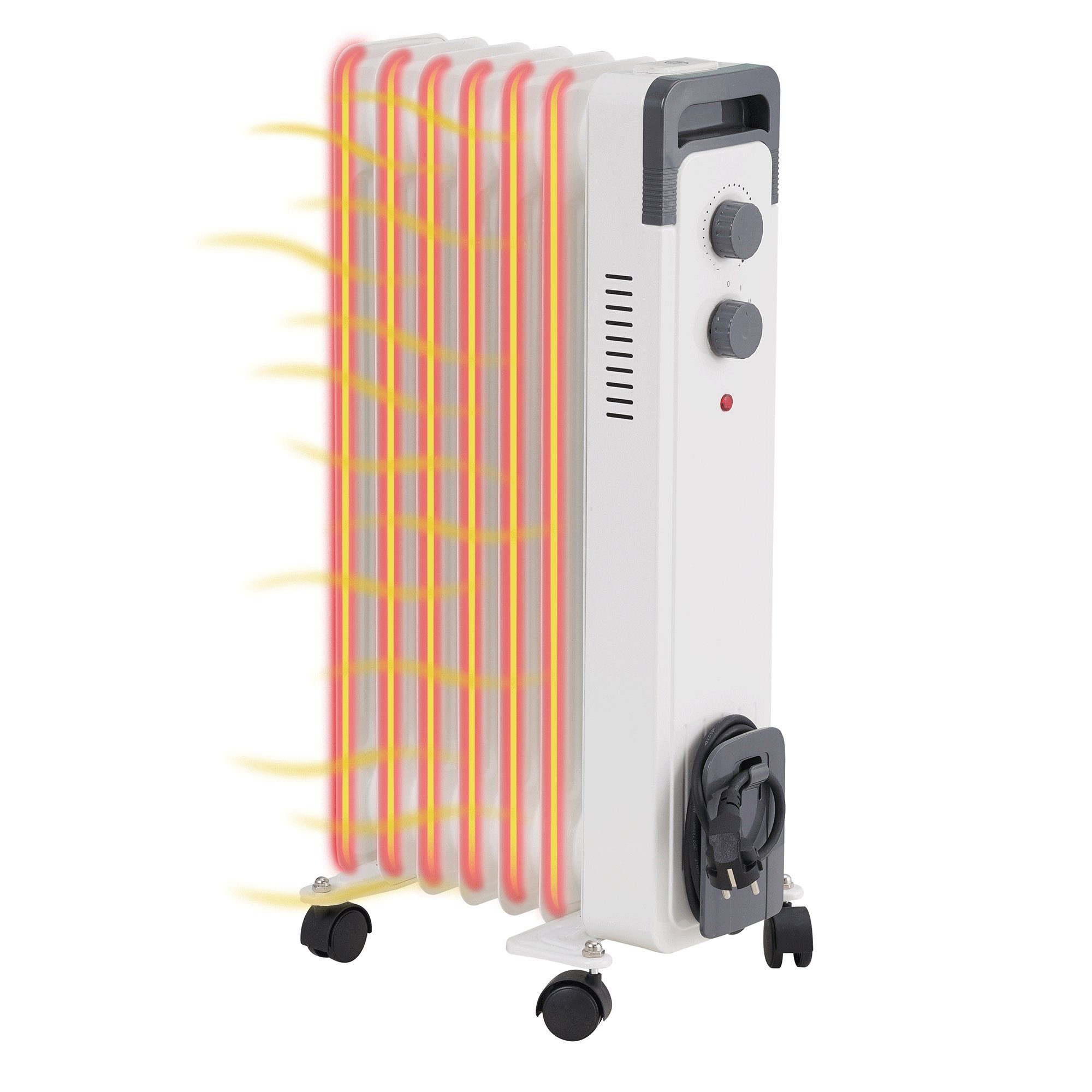 Stahlmann Heizgerät STAHLMANN Ölradiator ZR17 1500 Watt, Elektroheizung ...