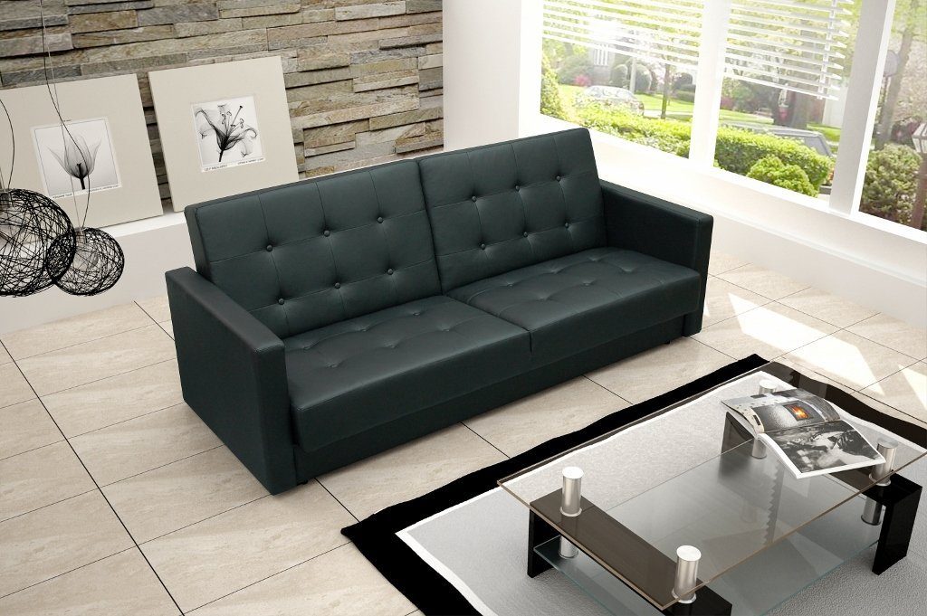 Jvmoebel Sofa Mit Bettfunktion Maße Bth 3 Sitzer 224 X 88 X 90 Cm