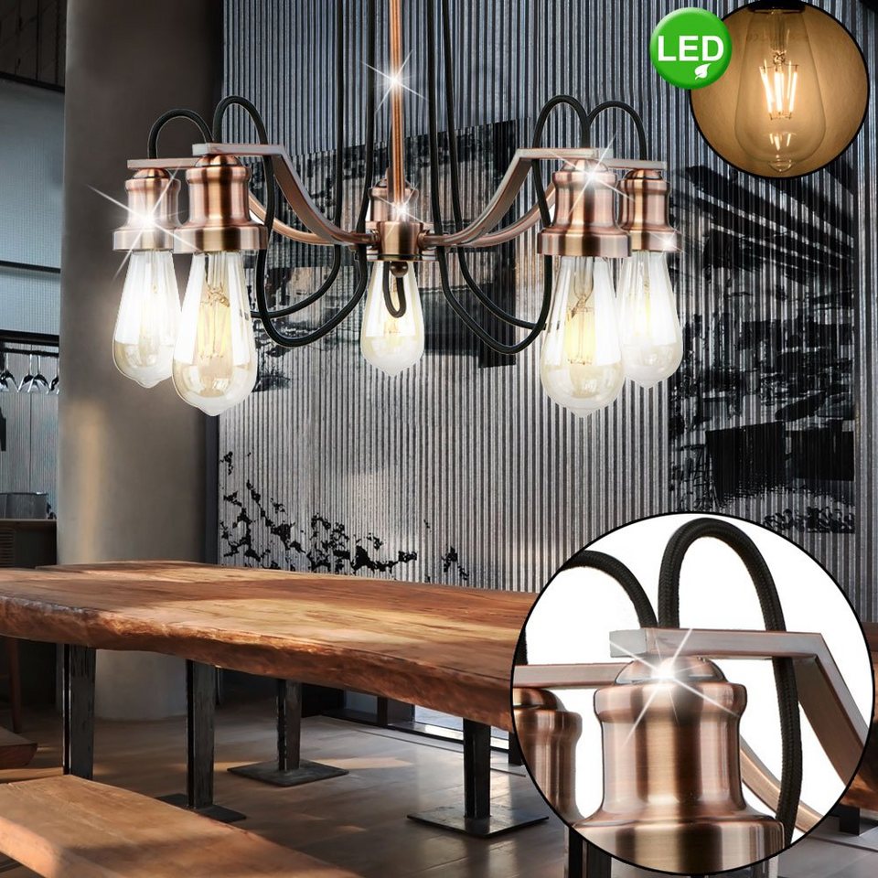 Etc Shop Deckenstrahler Decken Lampe Ess Zimmer Leuchte Filament