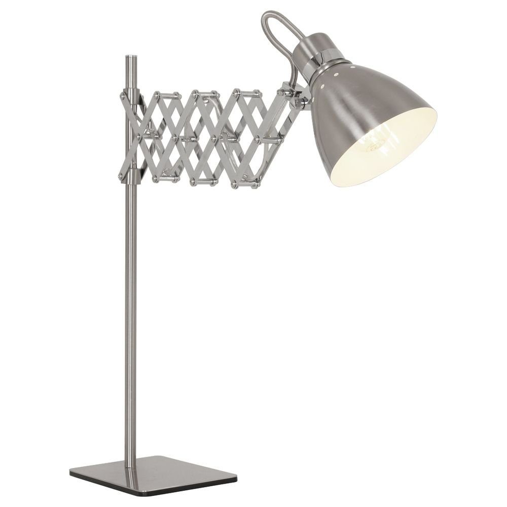 Click Licht Tischleuchte Tischleuchte Spring In Silber Und Weiß E27