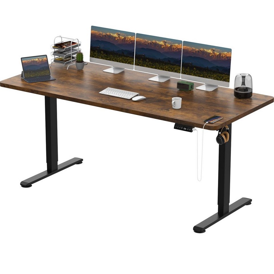 HOMALL Schreibtisch Höhenverstellbarer Elektrisch Schreibtisch mit ... HOMALL Schreibtisch Höhenverstellbarer Elektrisch Schreibtisch mit ...