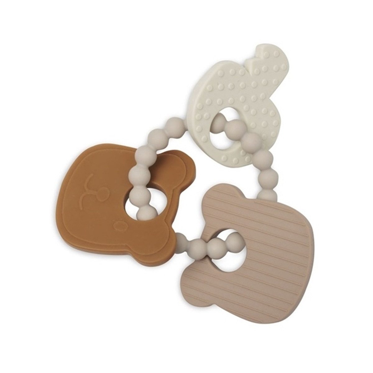 Jollein Beißring, Jollein Beißring Silikon 15x11x1 cm Teddy Bear | 101 ...