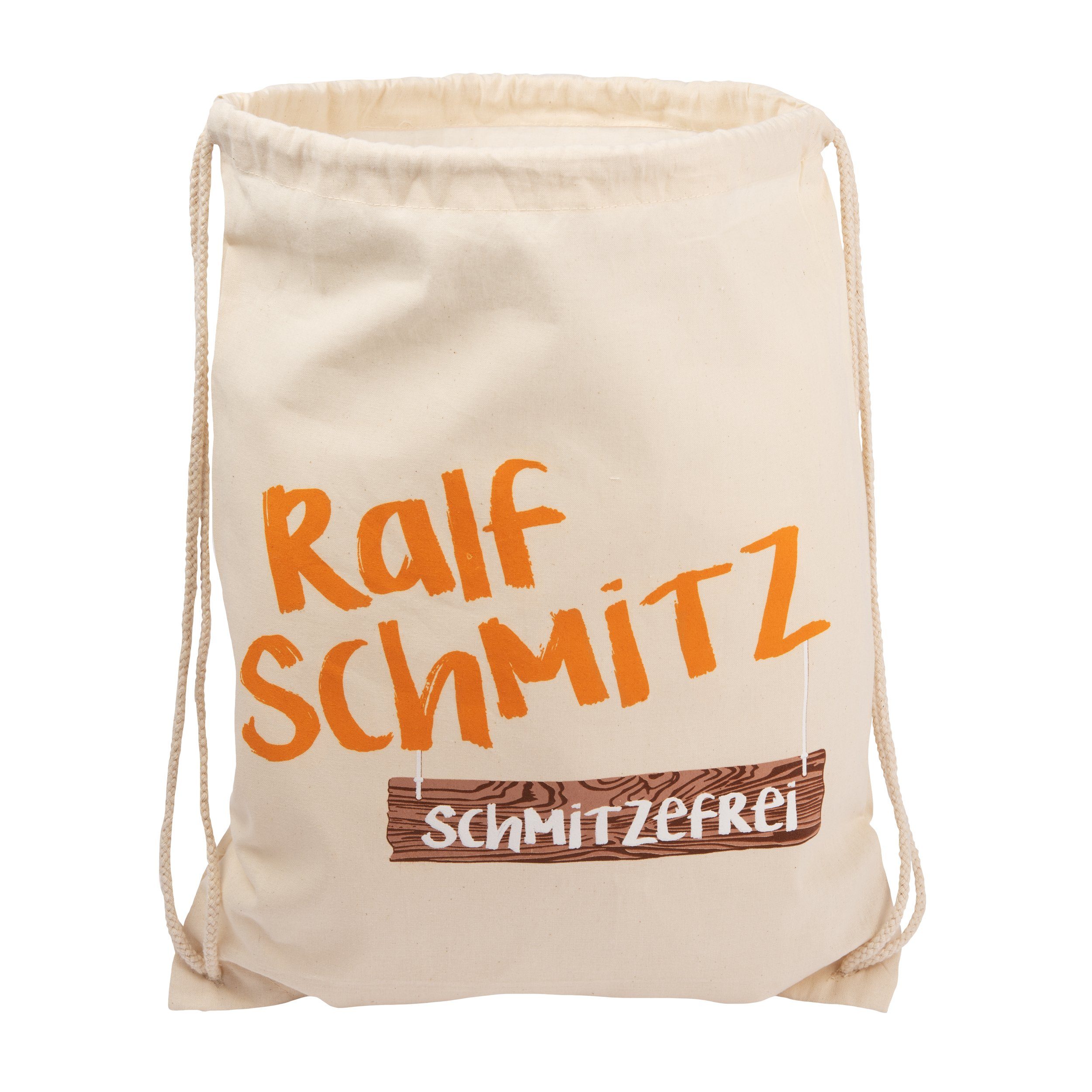 United Labels® Gymbag Ralf Schmitz Schmitzefrei Beige