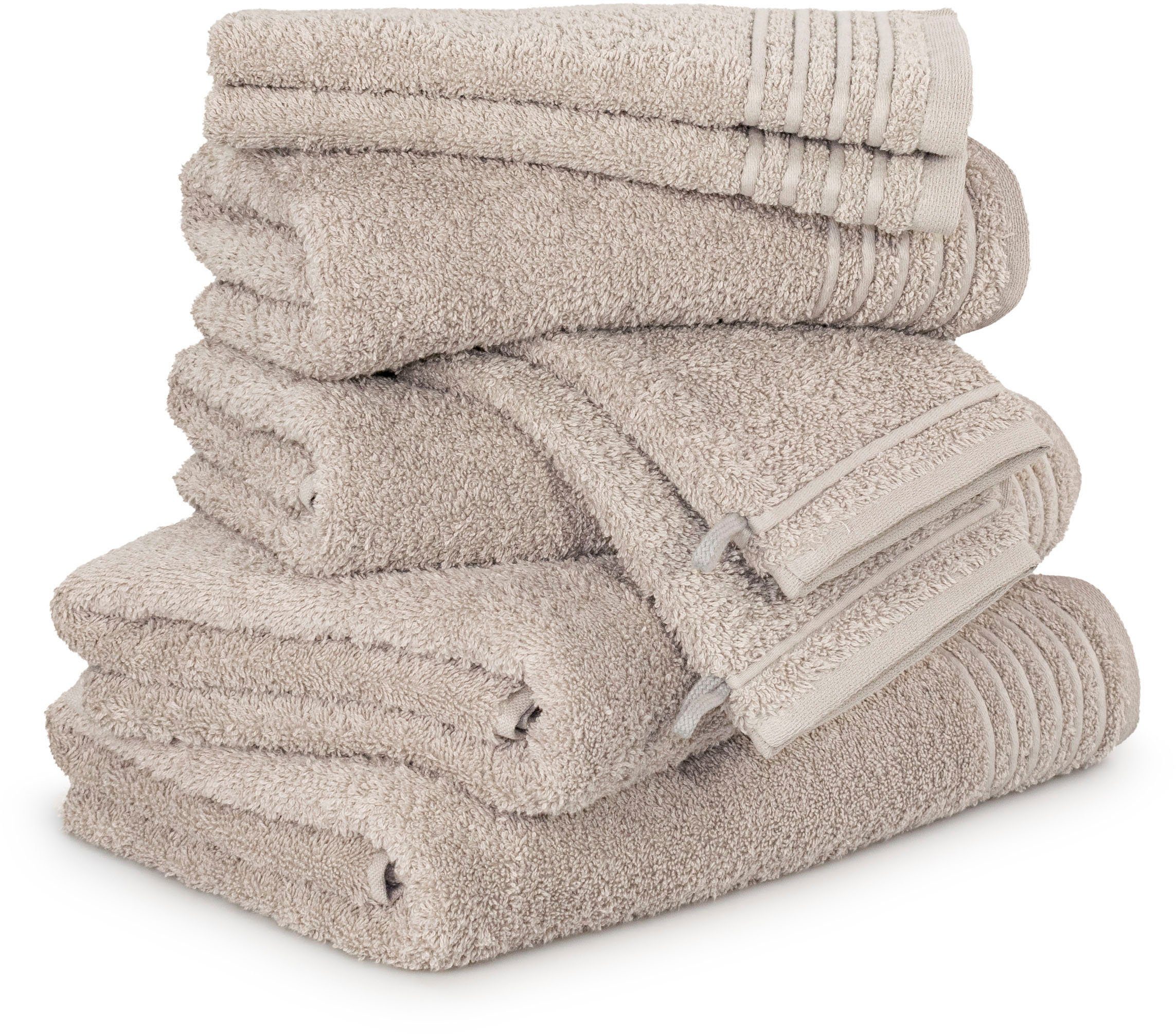 Möve Handtuch Set Walkfrottier 8 St