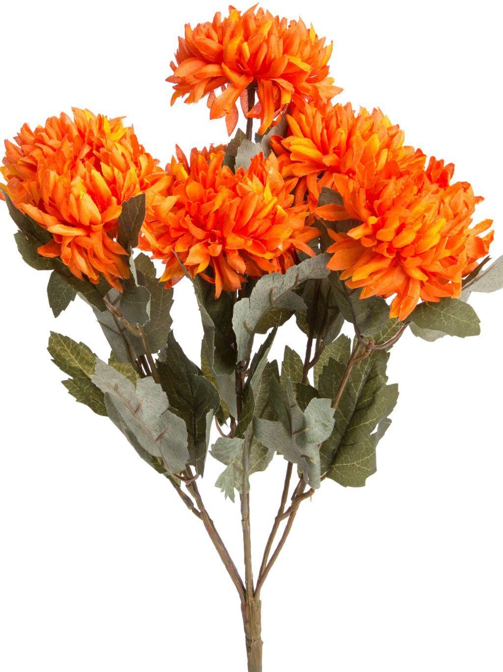Kunstblume Chrysanthemenstrauß Chrysantheme Botanic Haus Höhe 44 Cm