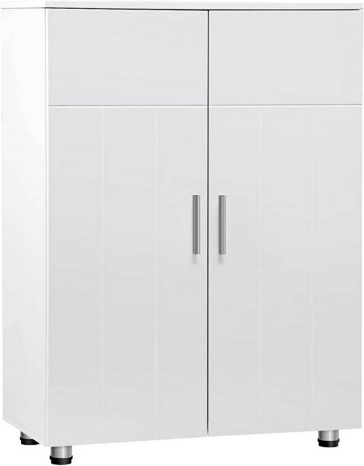 Eugad Beistellschrank 1 St Badezimmerschrank Badschrank Kommode
