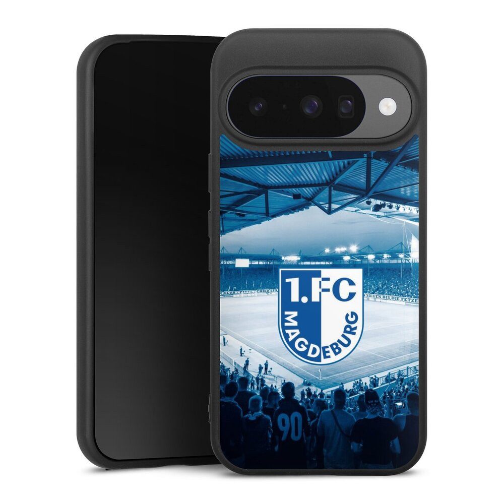 DeinDesign Handyhülle 1. FC Magdeburg Stadion 1. FCM 1.FCM Arena, Google Pixel 10 Silikon Hülle ...