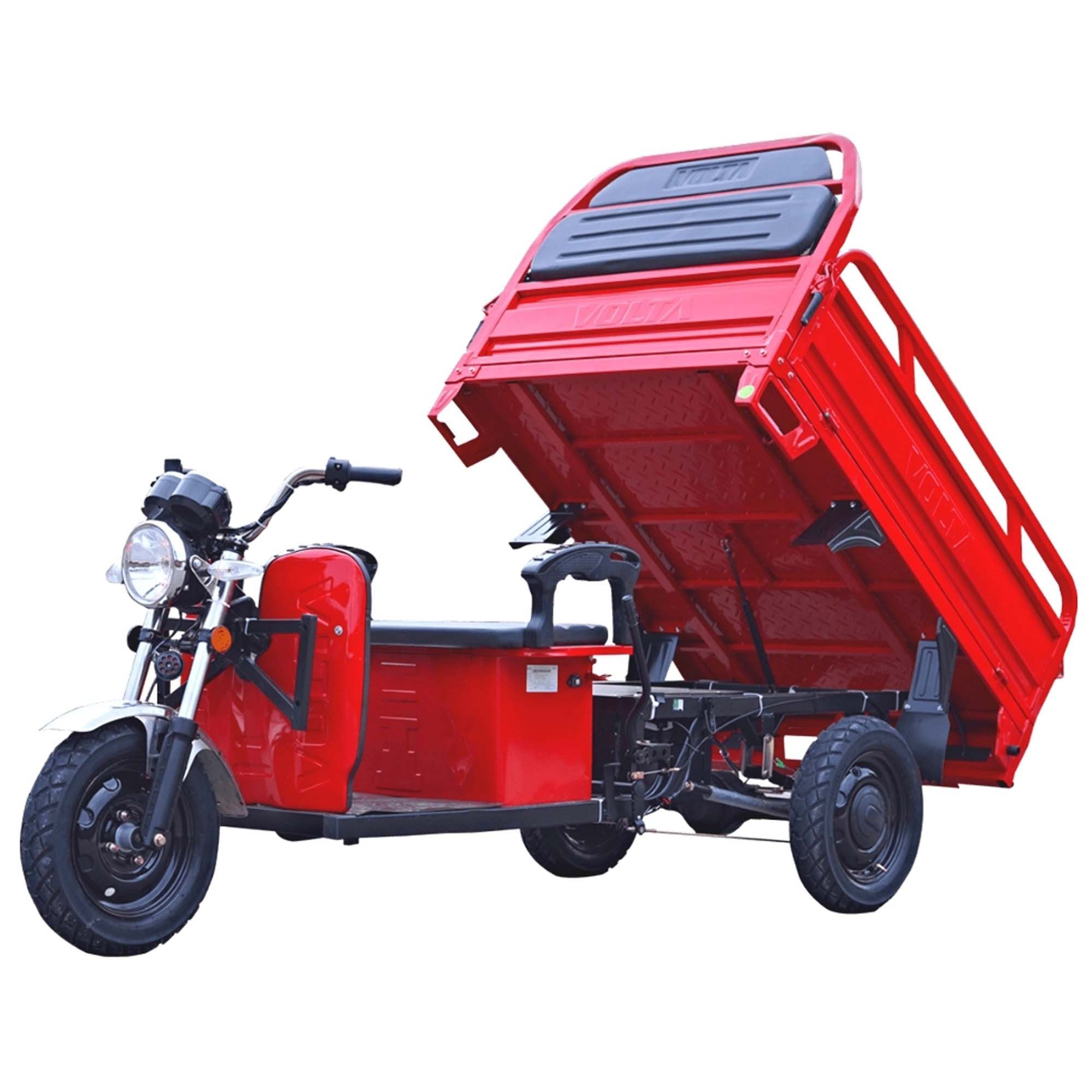 Volta E-Motorroller Volta VT5 Pro Max Elektro Lasten-Dreirad mit Kabine ...