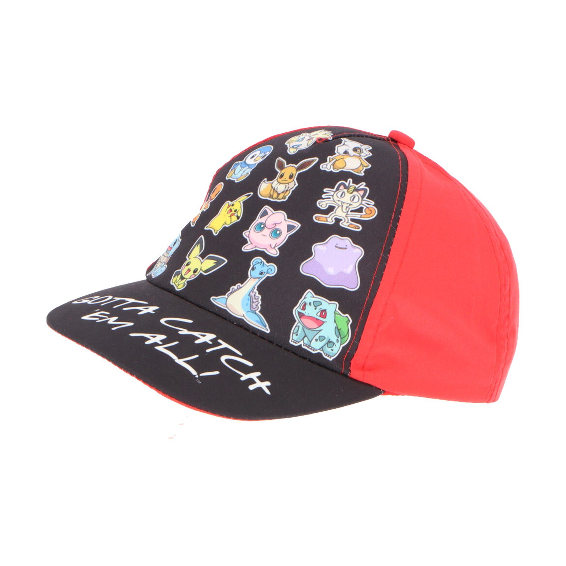 POKÉMON Baseball Cap Pokemon Pikachu Kinder Basecap Baseball Kappe Gr ...