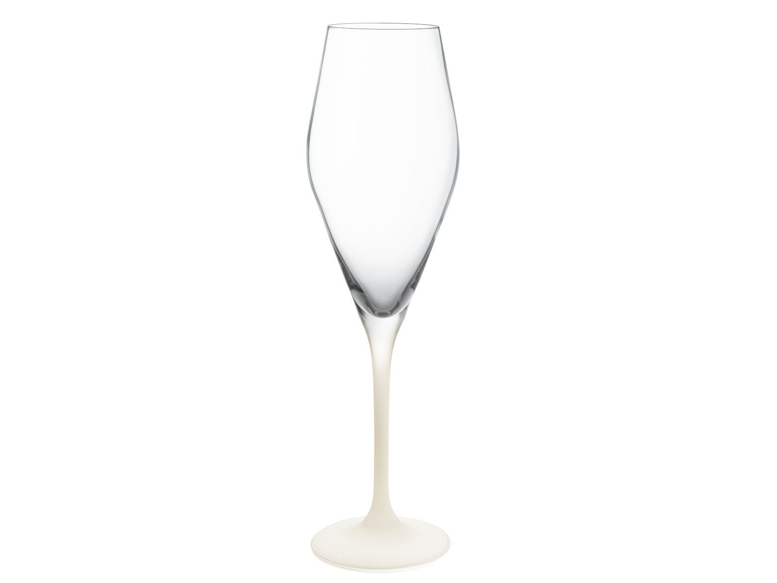 Villeroy & Boch Champagnerglas Manufacture Rock Champagnergläser 260 ml 4er Set, Glas, Aus ...