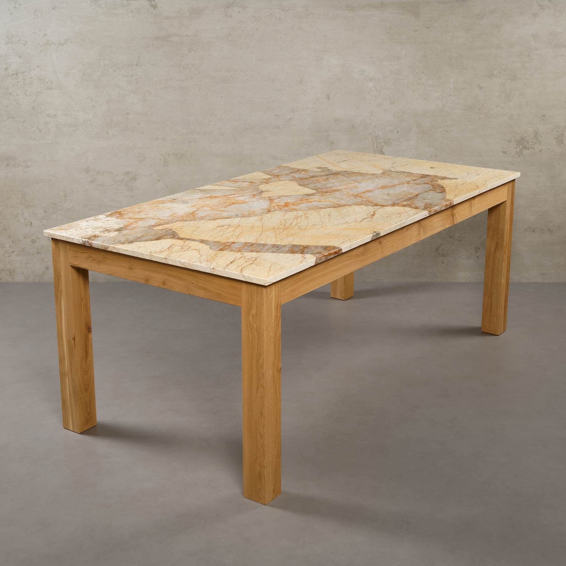MAGNA Atelier Esstisch VALENCIA mit Marmor Tischplatte, Küchentisch ...