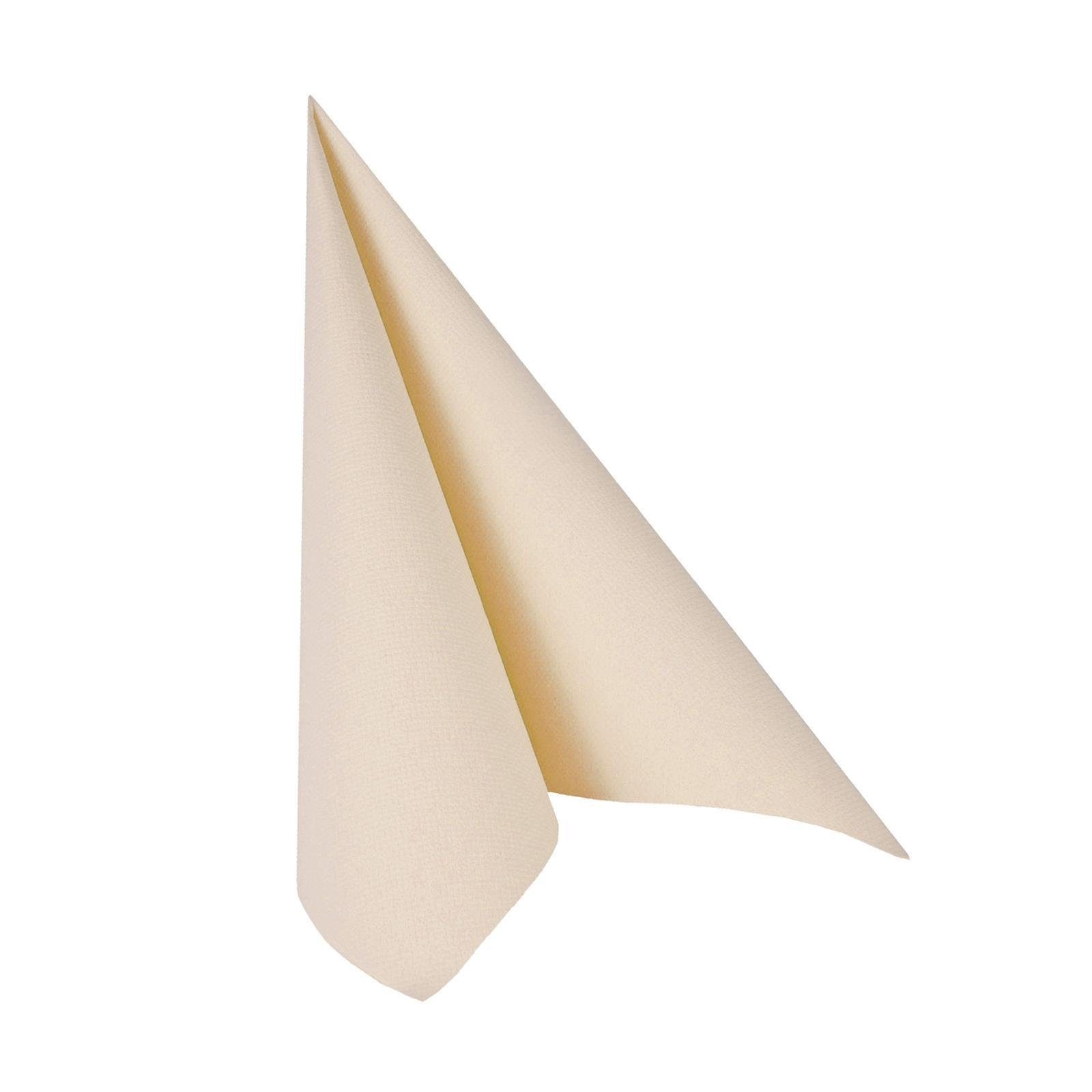 Papstar Papierserviette 50 Servietten Royal Collection 14 Falz 25 Cm